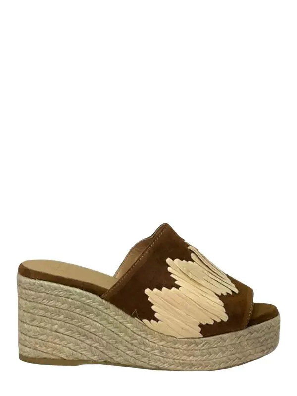 CastaÑer 70mm Platform Espadrille Sandals - Neutrals