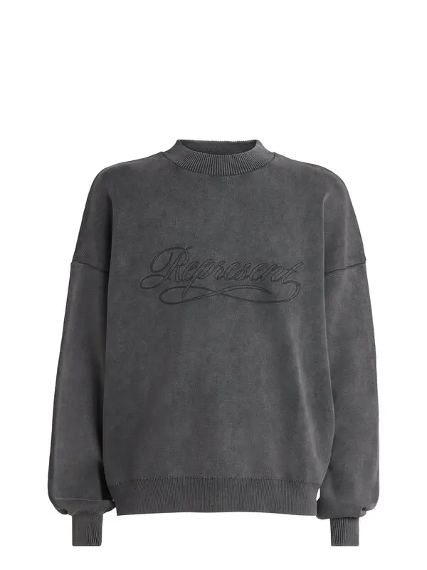 REPRESENT Logo Sweatshirt - Grey