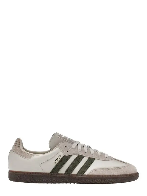 Adidas Samba Og Sneakers - Aluminum/medium Dark Khaki/gum 5