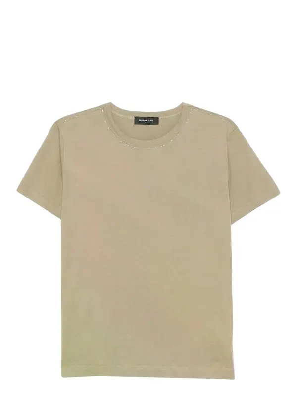 Fabiana Filippi Crew-neck T-shirt - Neutrals