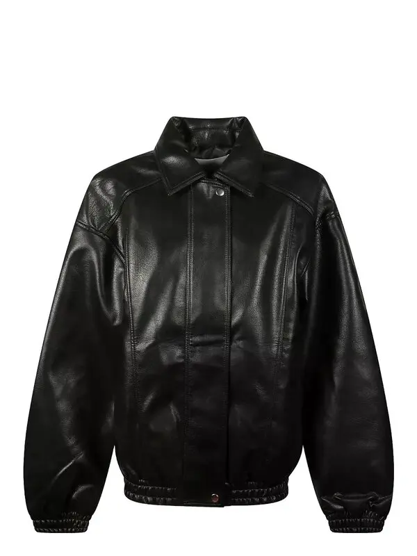 THE FRANKIE SHOP Prescott Faux-leather Jacket - Black