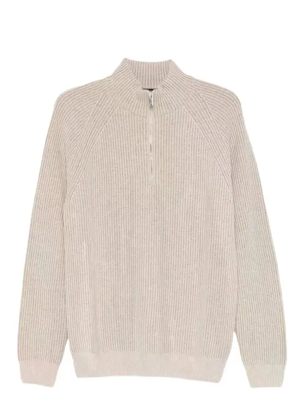 Incotex Cashmere Jumper - Neutrals