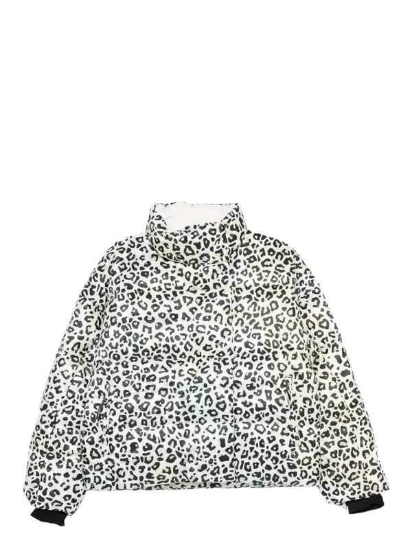Rossignol Leopard-print Down Jacket - White