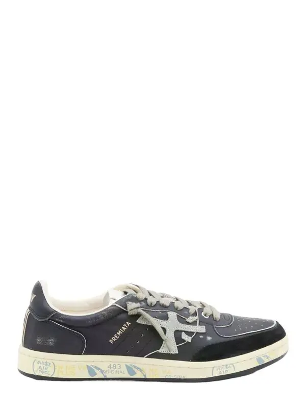 Premiata Basket Clay 6909 Lace-up Sneakers - Grey