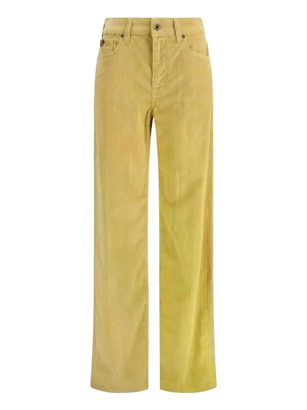 Jacob Cohen Five-pocket Corduroy Trousers - Yellow