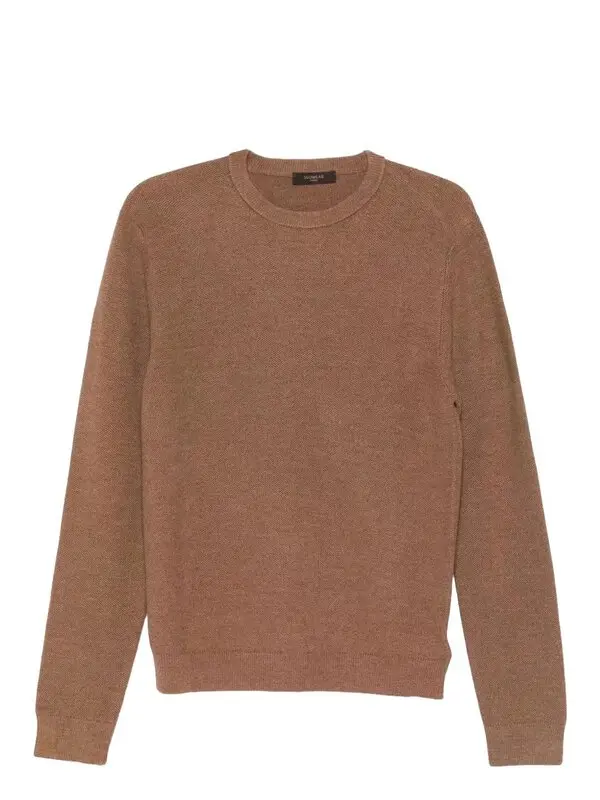 ZANONE Crew-neck Sweater - Brown