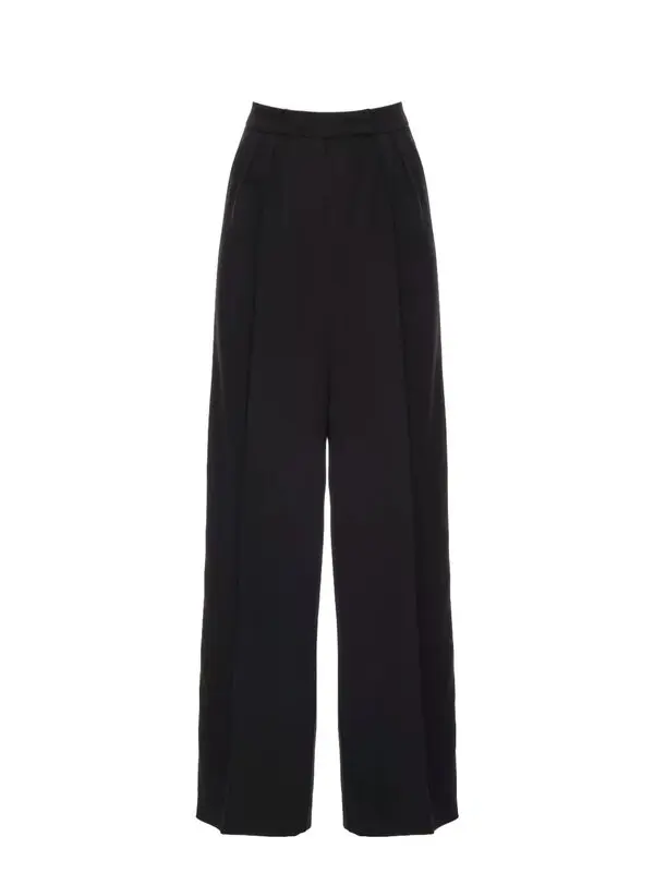 IL VOLO Maris Pleated Trousers - Black