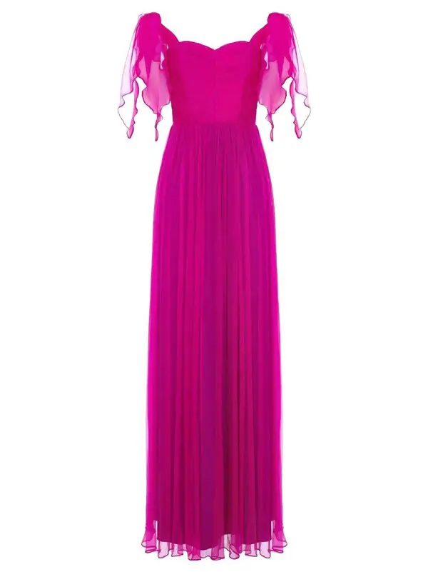 ROSERRY Elizabeth Ruffled Maxi Dress - Pink
