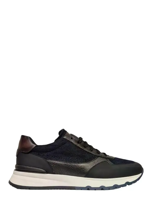 BARRETT Panelled Low Top Sneakers - Black