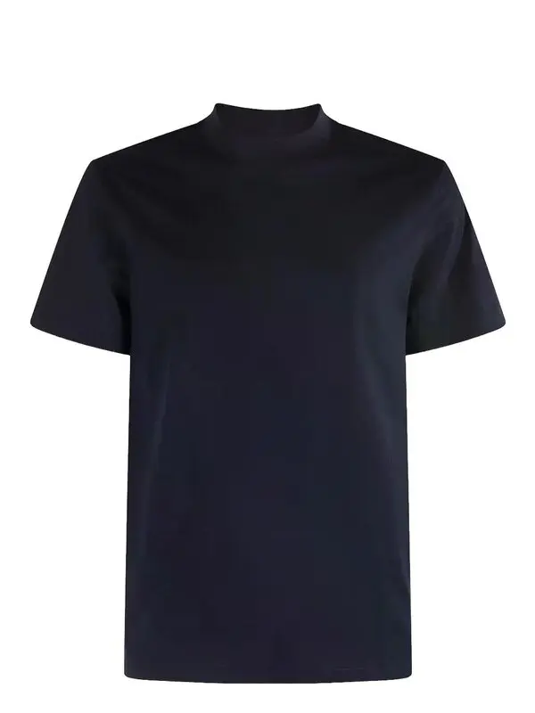 DONDUP Mock-neck T-shirt - Blue