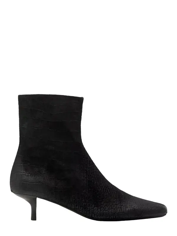 Marsèll Spazzola Square-toe Ankle Boots - Black