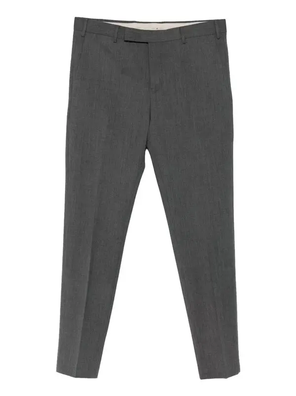 PT TORINO Cotton-blend Trousers - Grey