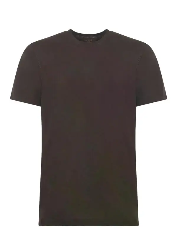 ZANONE Cotton T-shirt - Brown