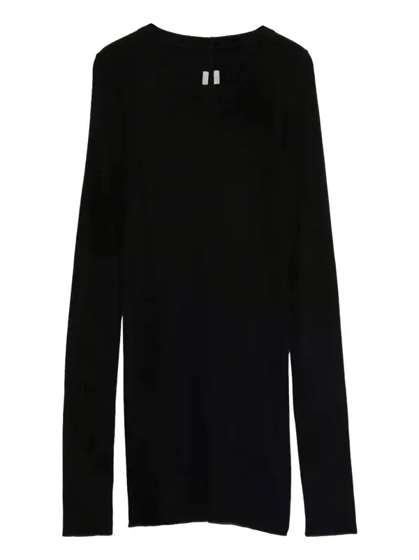 Rick Owens Long-sleeve Crew-neck T-shirt - Black