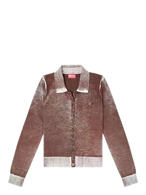 DIESEL M-loren Cardigan - Brown