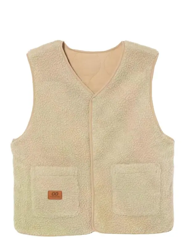 CHOCOOLATE Logo-patch Gilet - Neutrals