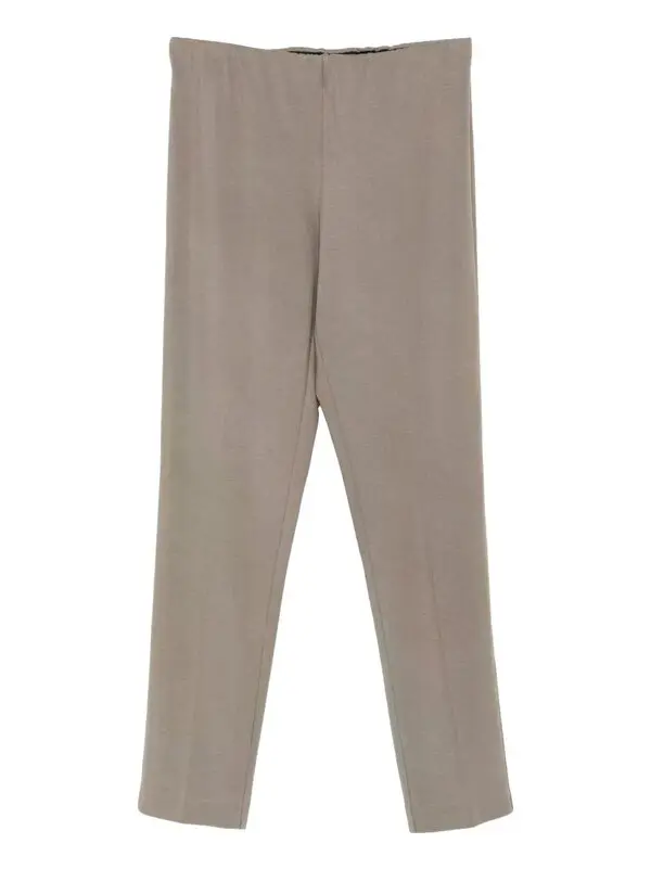 LE TRICOT PERUGIA Straight-leg Trousers - Neutrals