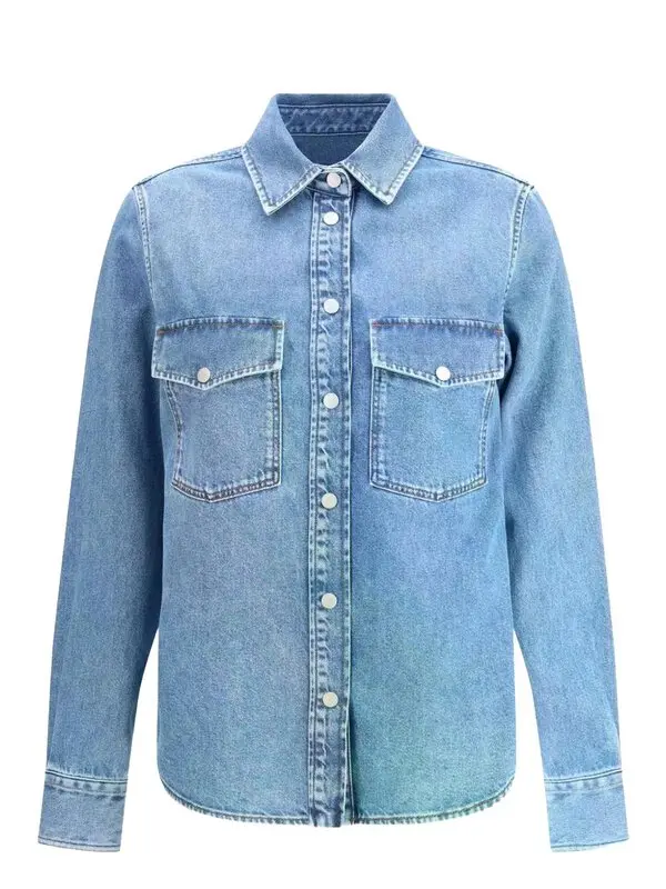 Jacob Cohen Buttoned Denim Shirt - Blue