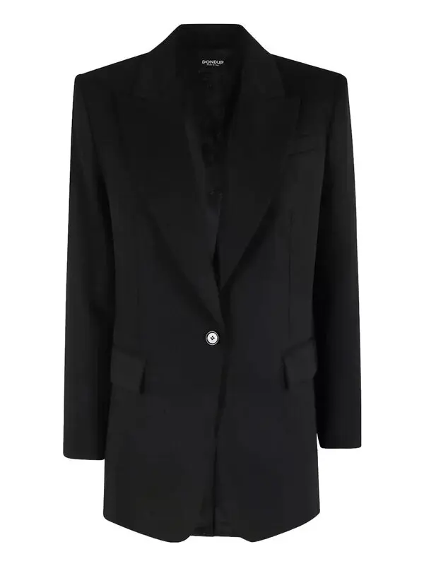 DONDUP Single-breasted Blazer - Black
