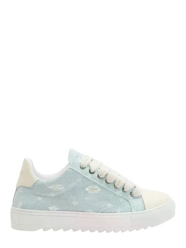 NUMERIS Atelier Raw Denim Sneakers - Blue