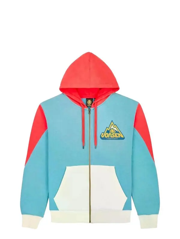JONSEN ISLAND Zipped Hoodie - Blue