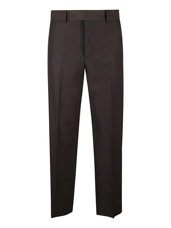 Fendi Cigarette Trousers - Brown