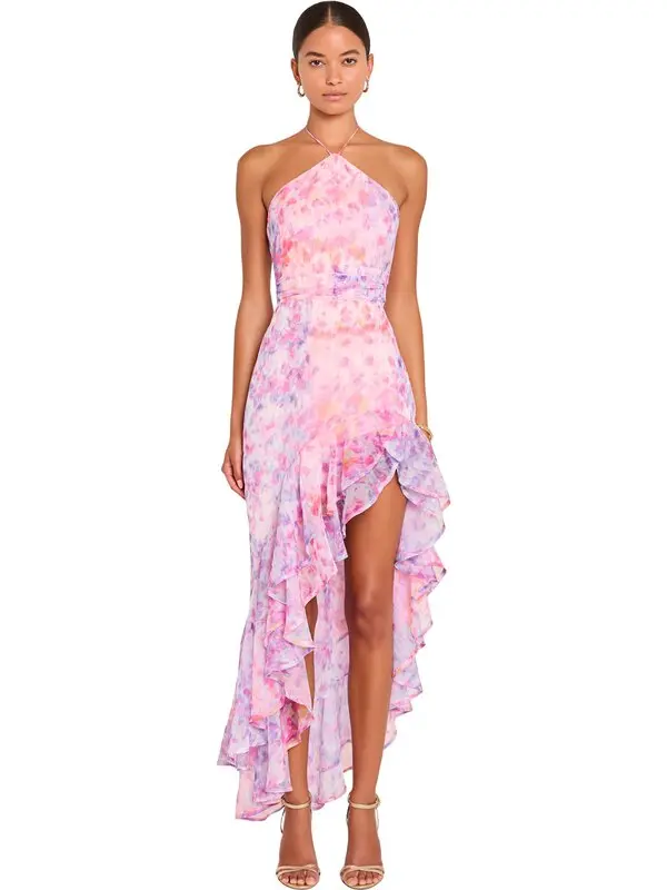 Amanda Uprichard Carlina Maxi Dress - Cotton Candy