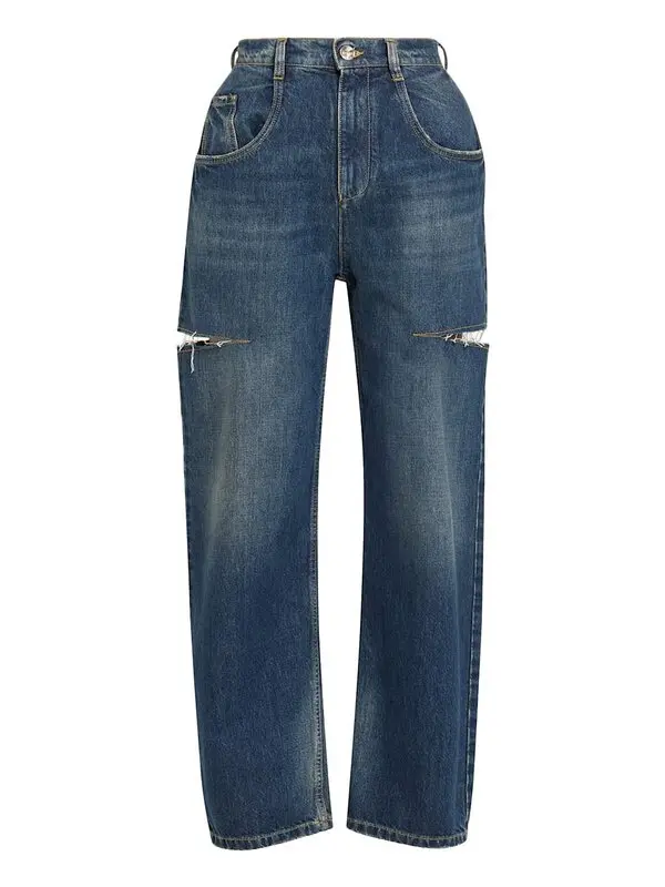MAISON MARGIELA Barrel Leg Jeans - Blue