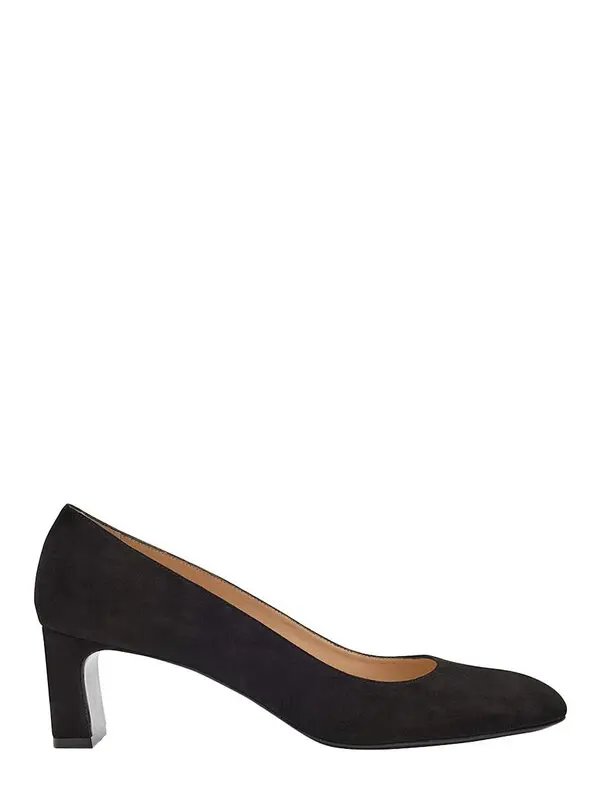 STUART WEITZMAN Babette Suede Pumps - Black