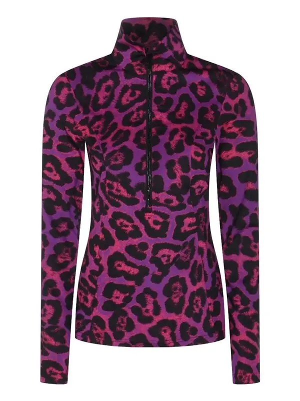 Goldbergh Top With Animalier Print - Jaguar Carnivale