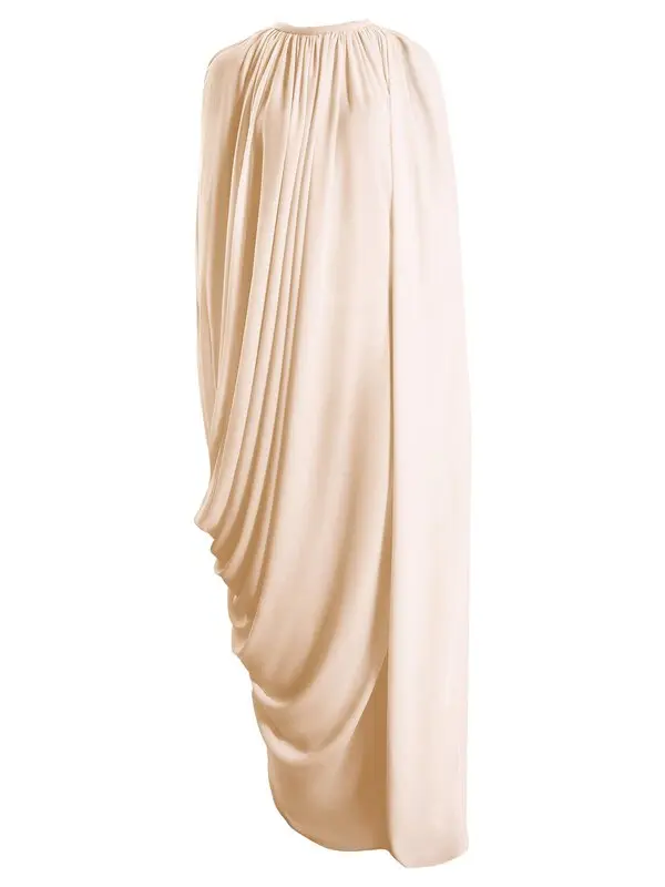YASSMIN SALEH Resonance Silk Gown - Ivory
