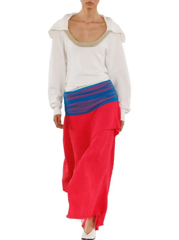 DIOTIMA Cotton-blend Maxi Skirt - Multi