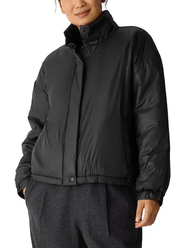 Eileen Fisher Puffer Jacket - Black