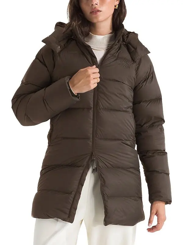 The North Face Hydrenalite City Down Hooded Parka - Smokey Brown