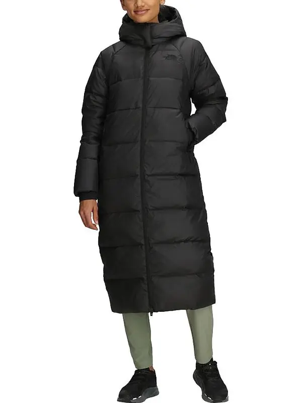 The North Face Hydrenalite City Long Down Hooded Parka - Tnf Black