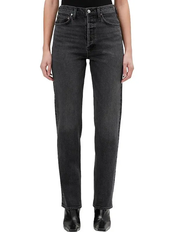AGOLDE 90's Pinch Waist High-rise Straight Jeans - Radius