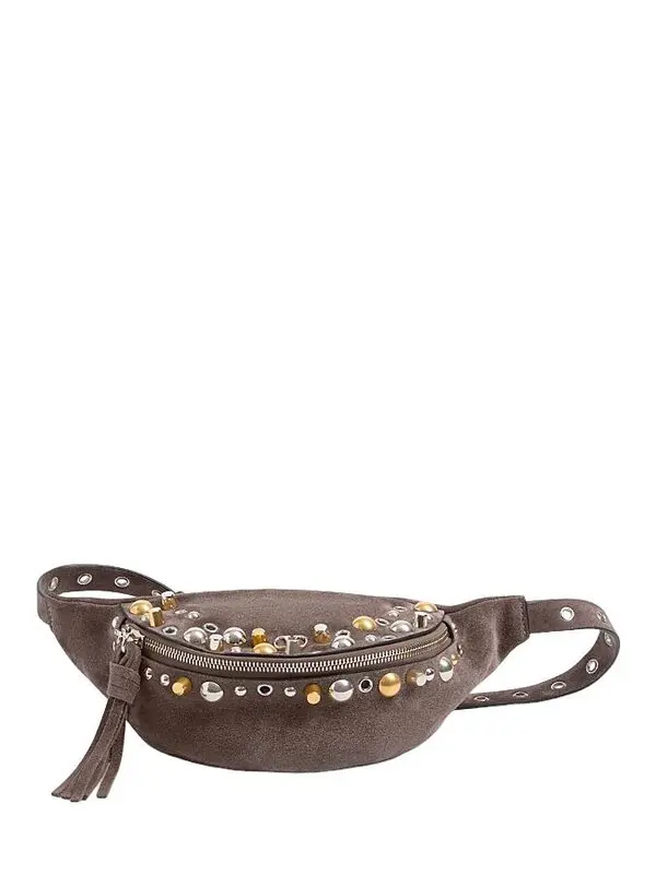Valentino Garavani Nellcote Suede Belt Bag - Brown