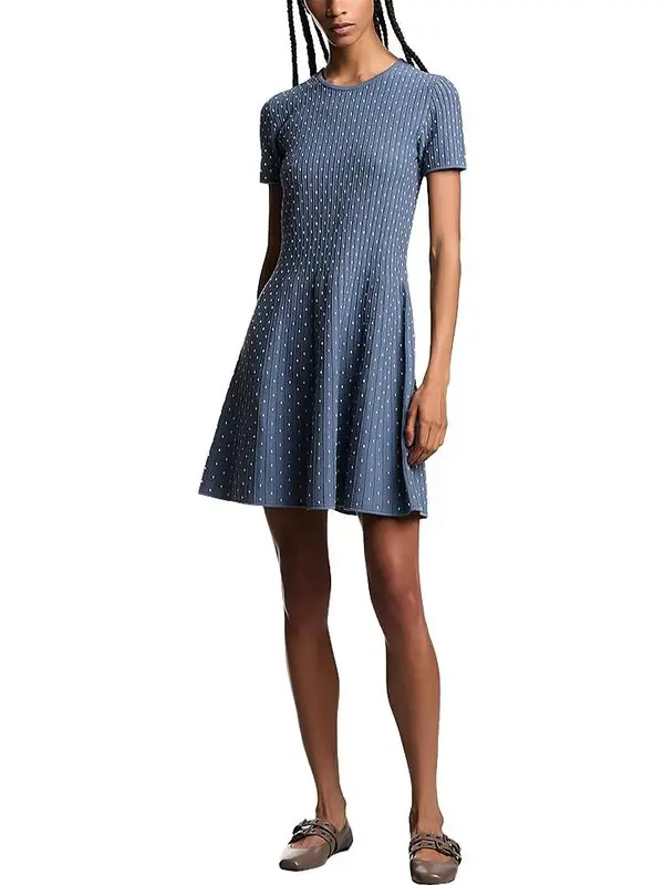 Emporio Armani Knit Mini Dress - Solid Medium