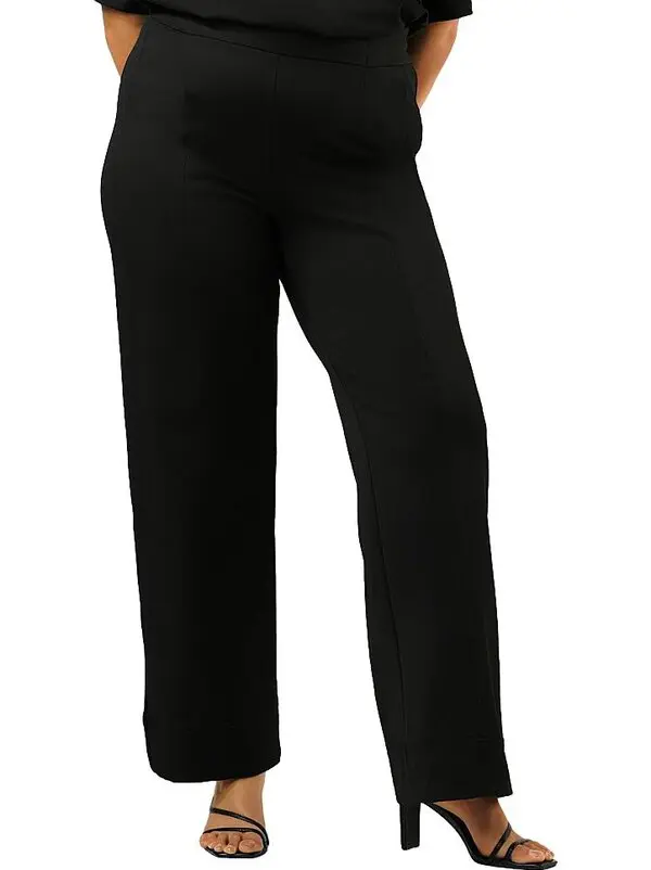 ESTELLE Jolene Straight Pants - Black
