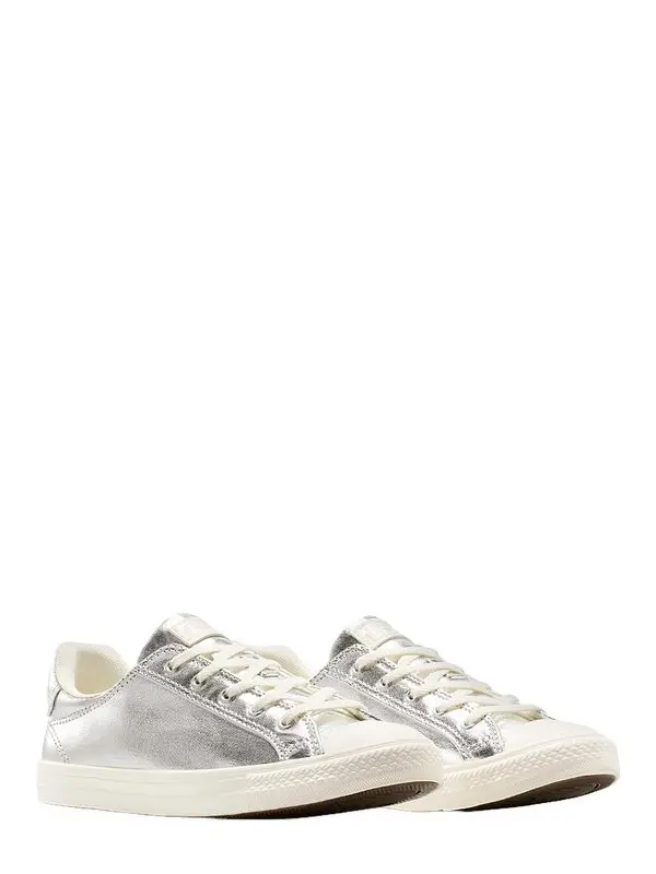 CONVERSE Chuck Taylor All Star Dainty Lucky Metallic Sneakers - Silver Metallic