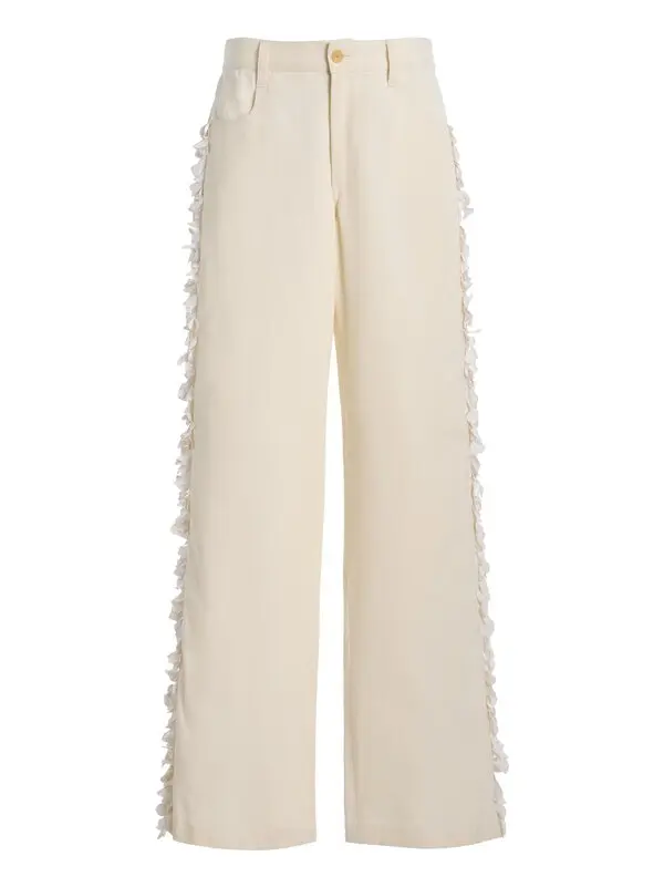 DIOTIMA Burro Low-rise Straight-leg Jeans - White