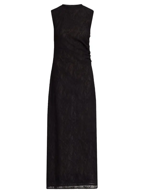 Stella McCartney Stretch Lace Sleeveless Maxi Dress - Black