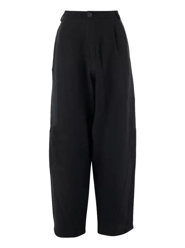 DARKPARK Pleated Trousers - Black