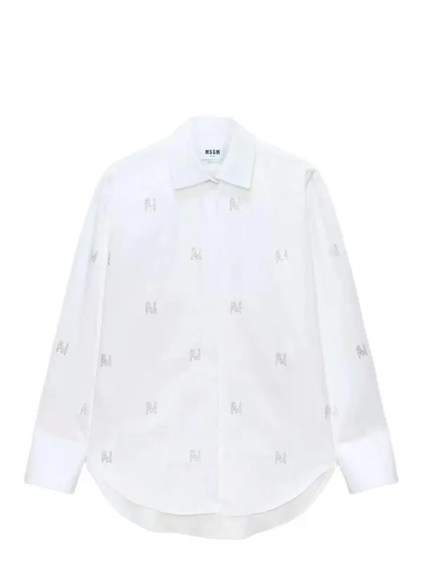 MSGM Cotton Shirt - White