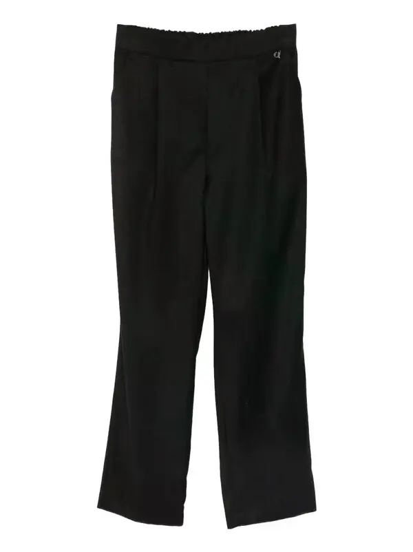 Dixie Pleated Trousers - Black