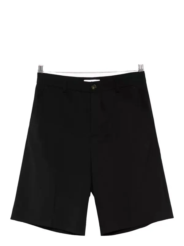 MANUEL RITZ Wool Shorts - Black