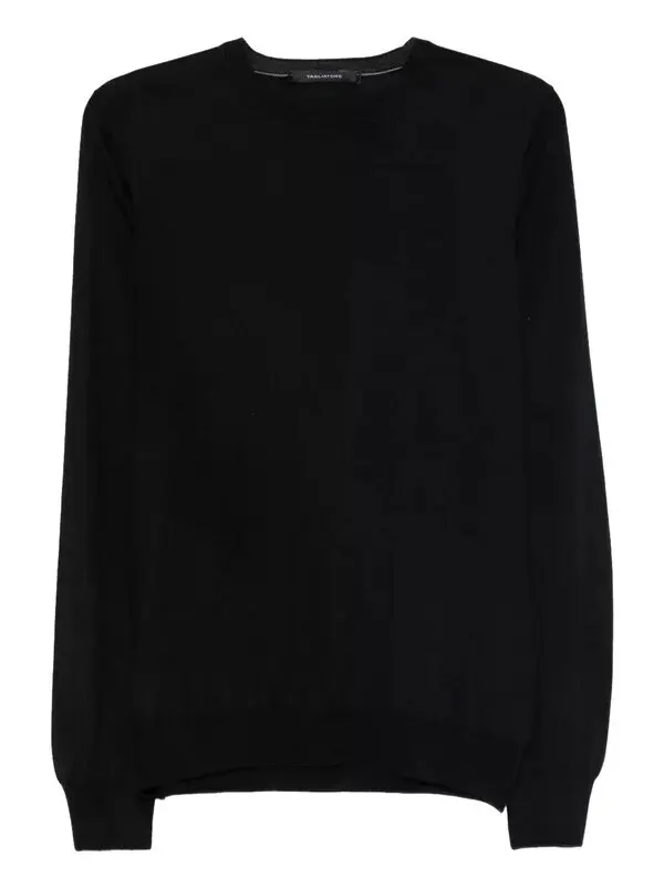 Tagliatore Fine-knit Jumper - Black