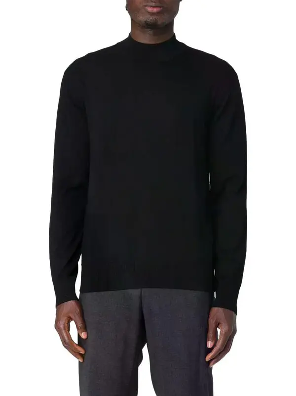 PAOLO PECORA Round-neck Sweater - Black