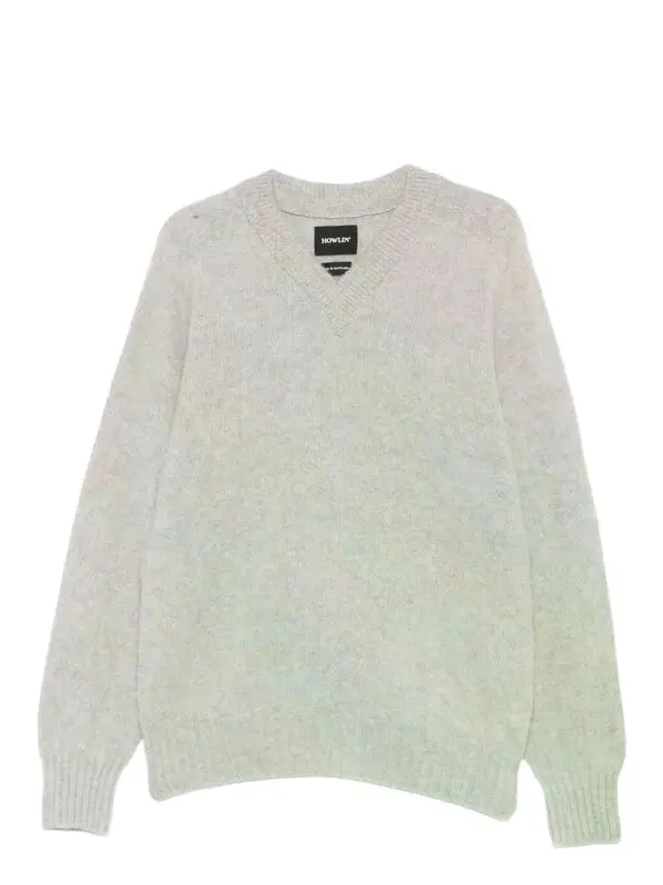 Howlin' V-neck Sweater - Grey