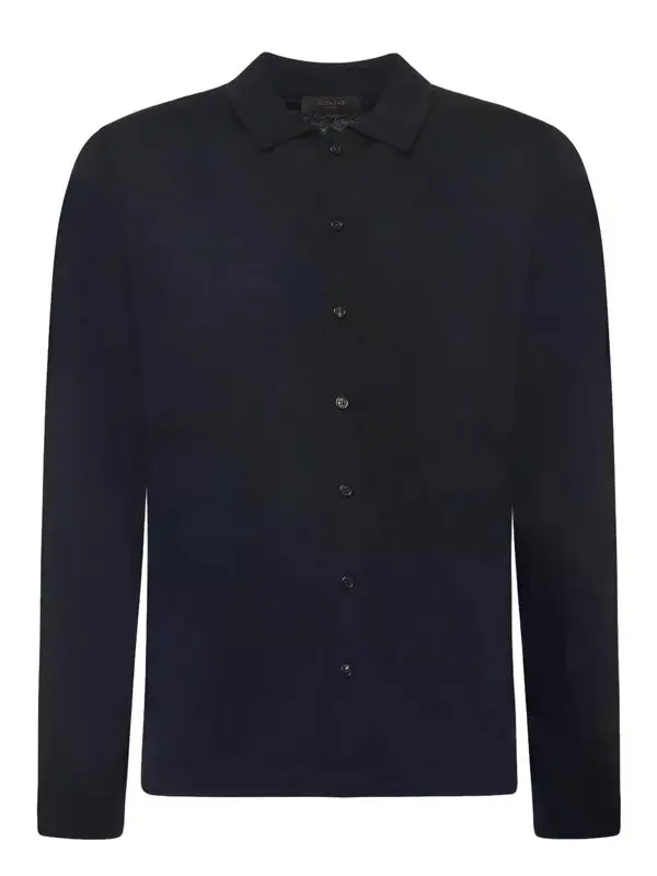 ZANONE Wool Shirt - Blue